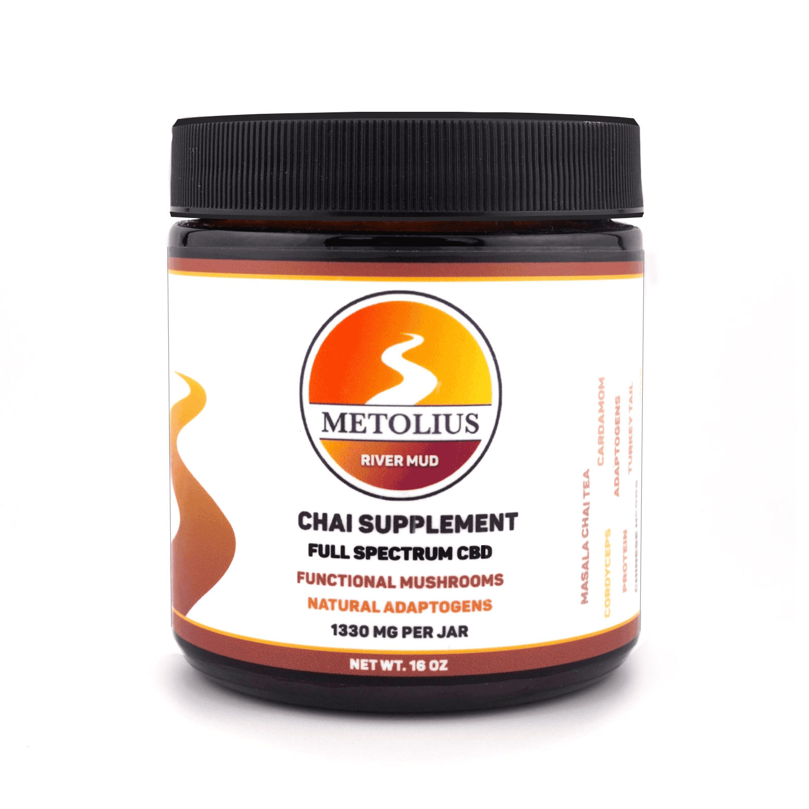 RIVER MUD CHAI - CBD EXTRACT + MEDICINAL MUSHROOMS + NATURAL ADAPTOGEN ...